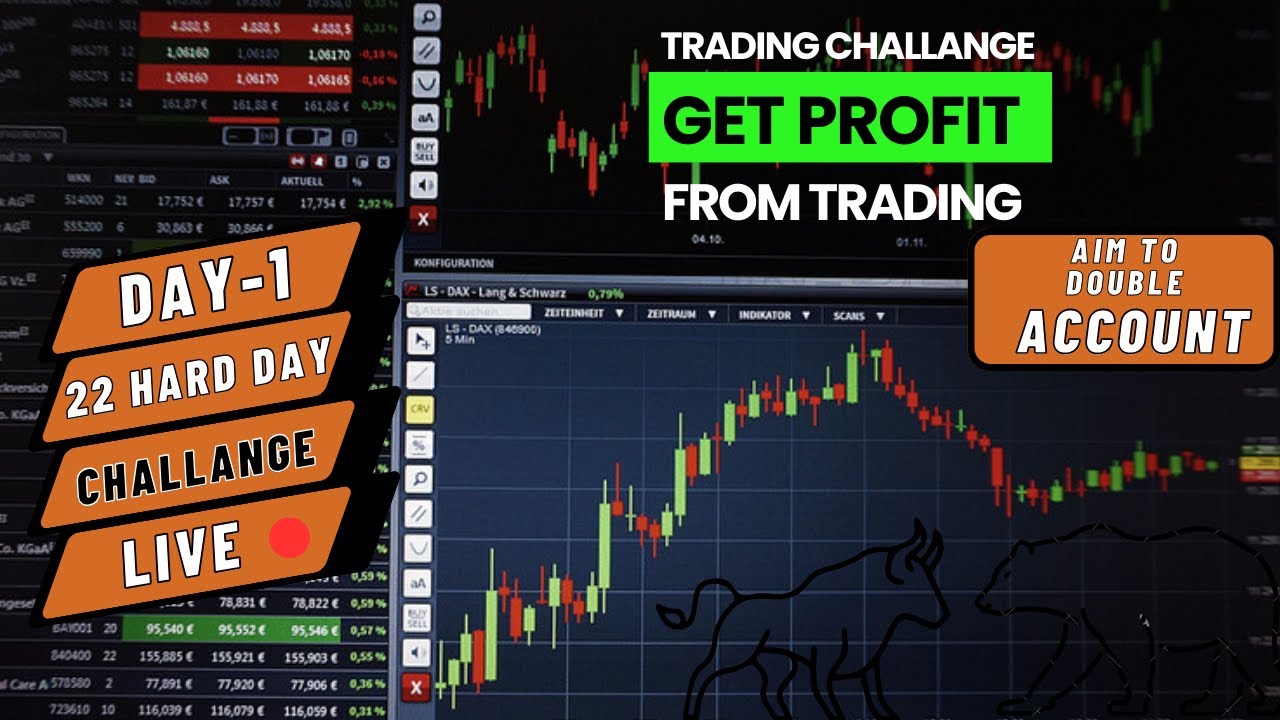 @TRADEWITH_NISHANT 22 TRADING HARD DAY -1, CHALLEGE DOUBLE YOUR TRADING ...