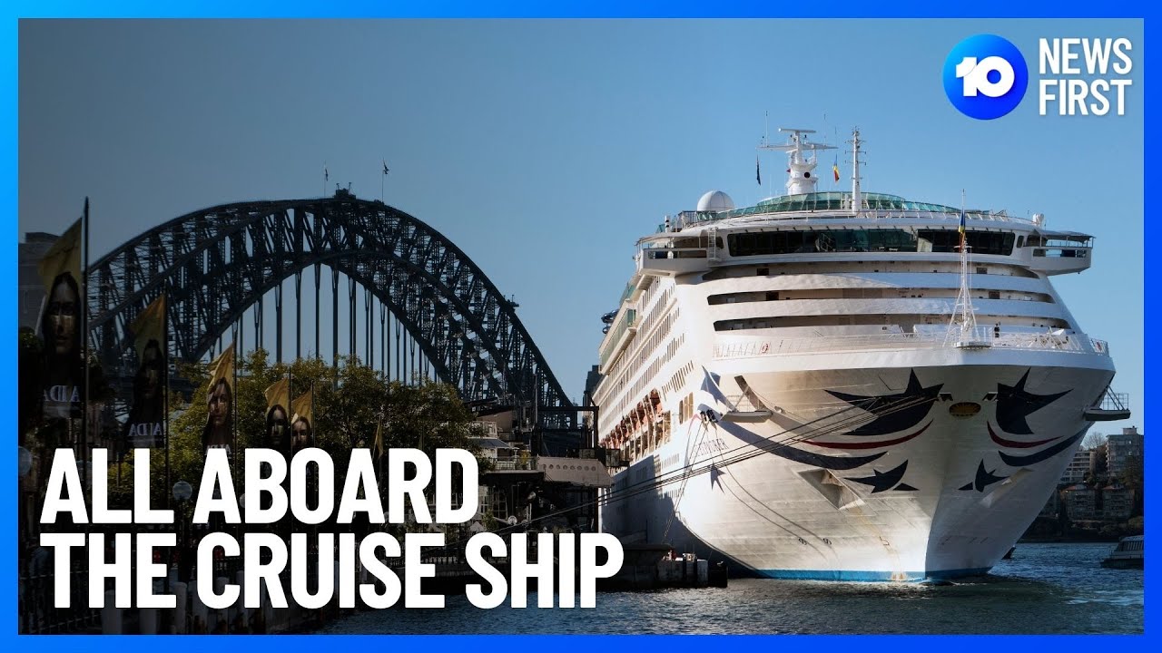 The First Cruise Ship In Two Years Returns | 10 News First - YouTube