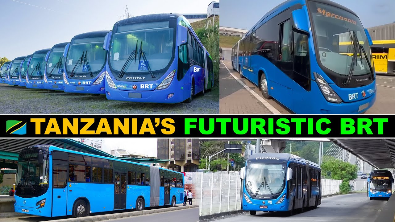 Here's Why TANZANIA IS TRANSFORMING!! New Futuristic Phase 2 BRT buses Revealed • A Lesson to ...