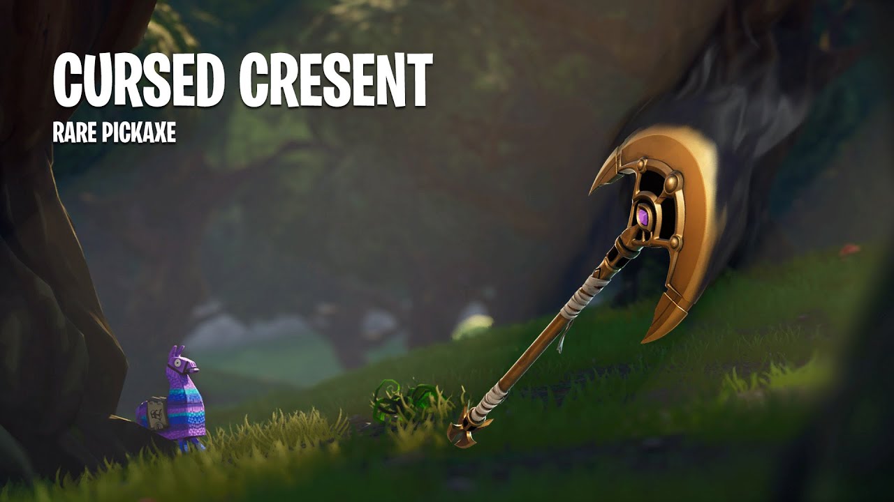 Cursed Cresent | Rare Pickaxe | Fortnite - YouTube
