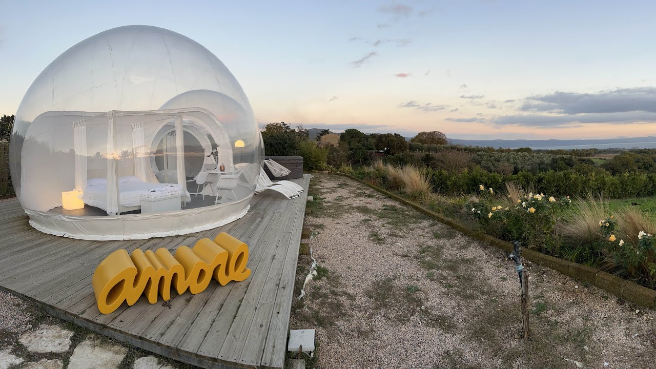 Una Domenica Molto Glamping…Le Perseidi Sol Suite Bubble Room e ...