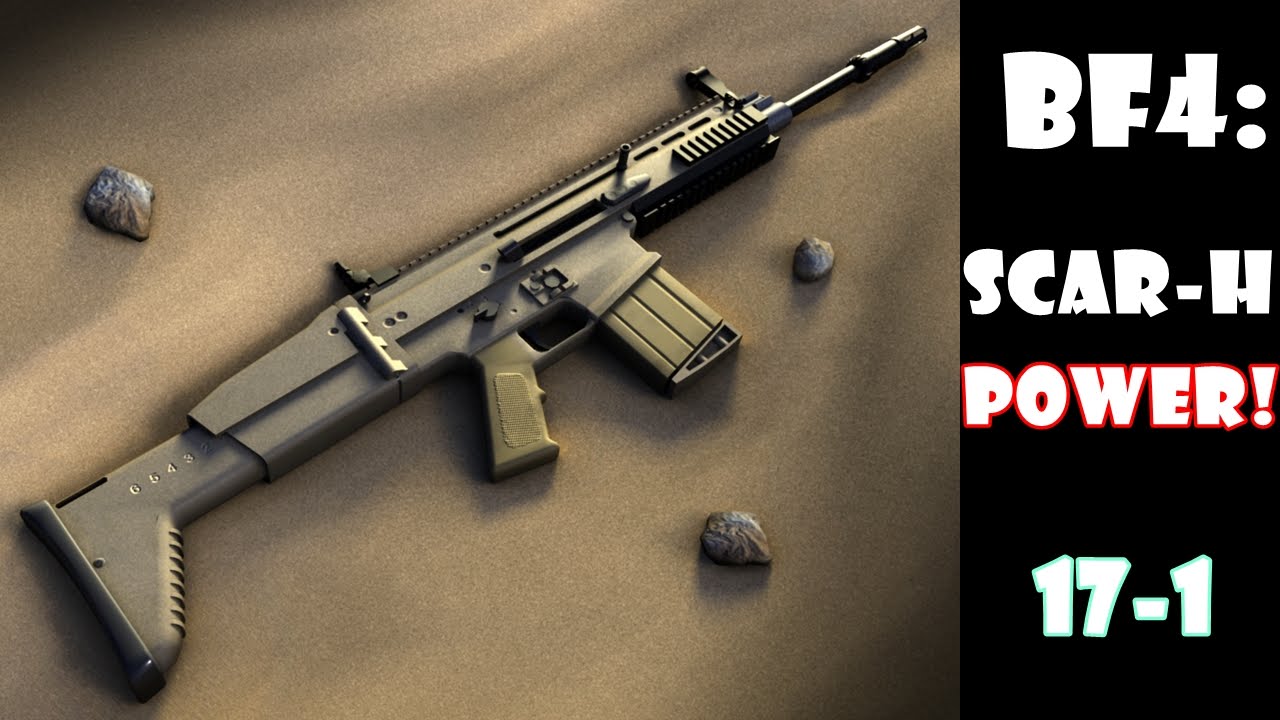 Scar-H Ownation!! (17-1) Bf4 Multiplayer - YouTube