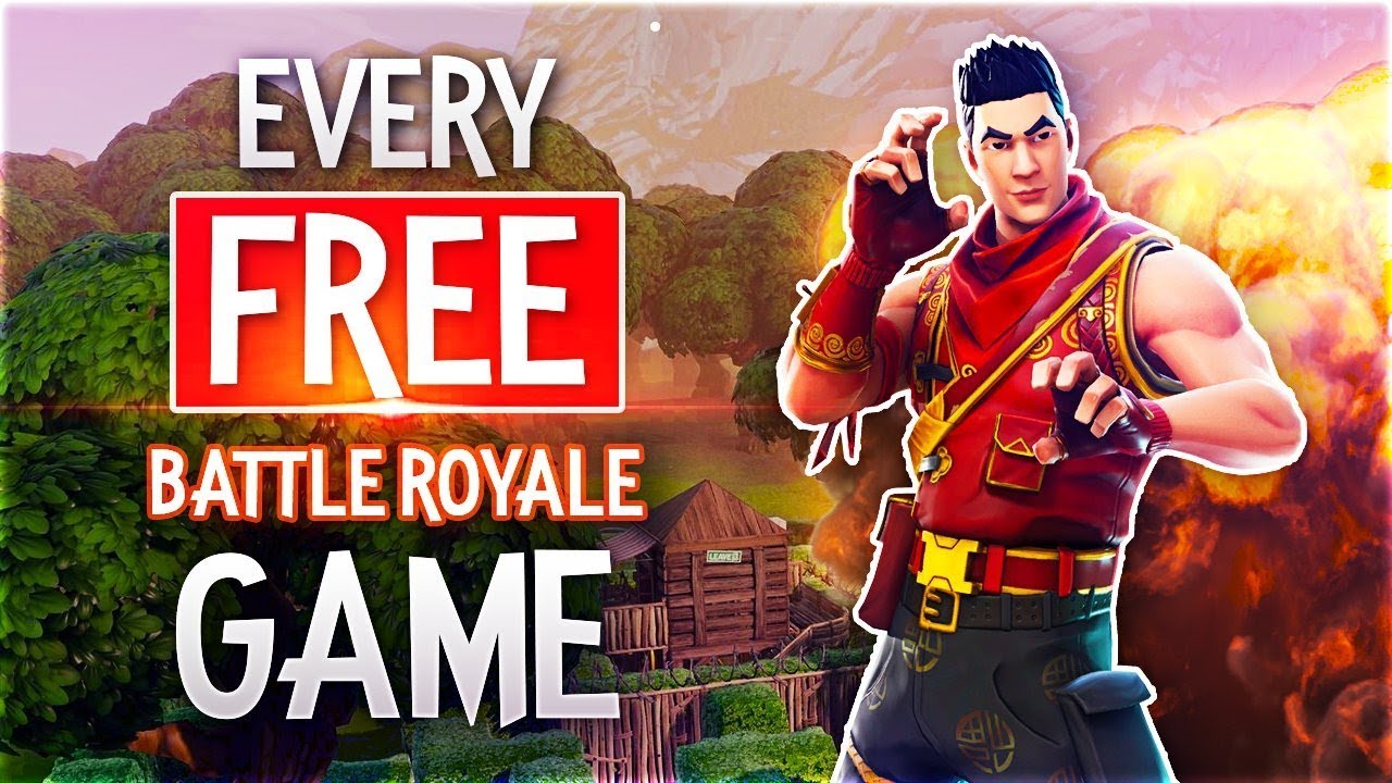 Playing EVERY *FREE* Battle Royale Games! - YouTube