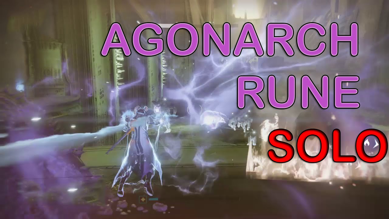 Destiny - Agonarch Rune Solo Stormcaller - YouTube