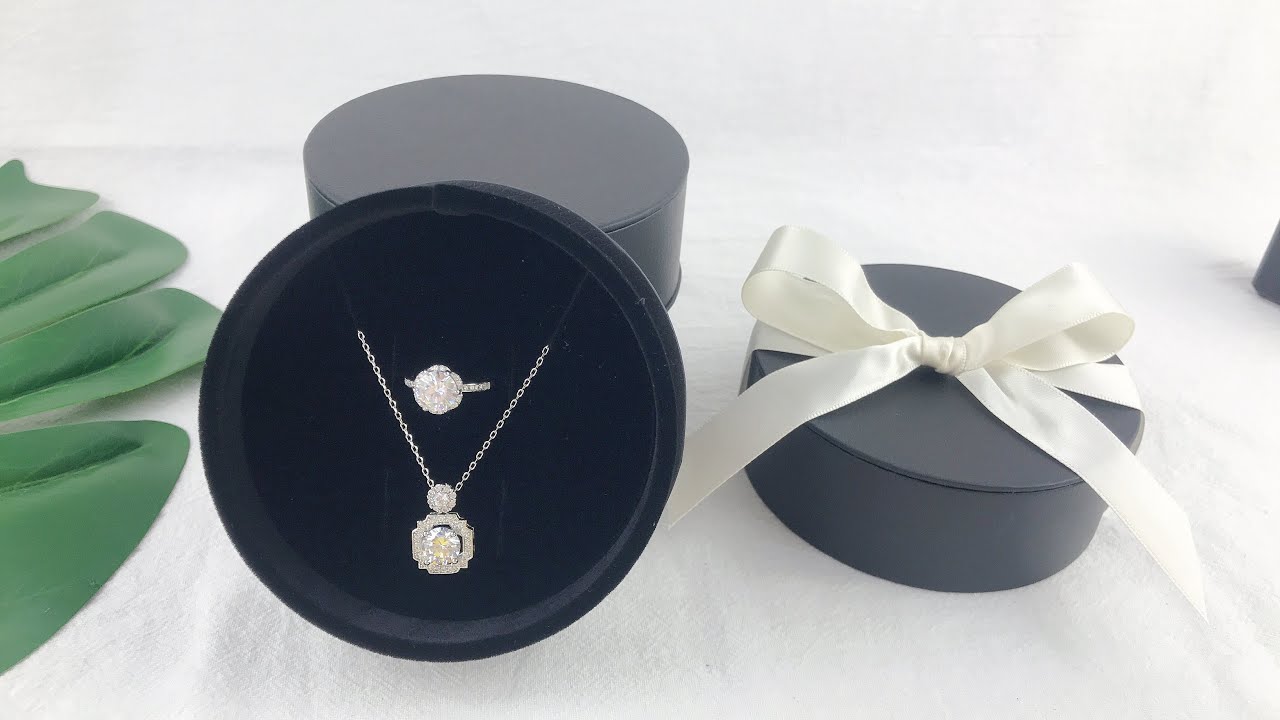 How to make round shape jewelry boxes - YouTube