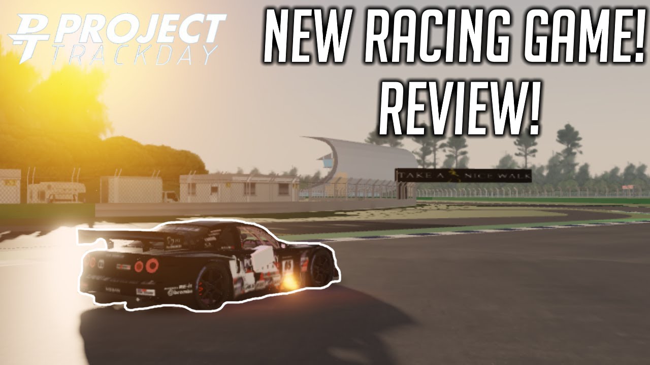 NEW RACING CAR GAME Review! (Roblox Project Trackday) - YouTube
