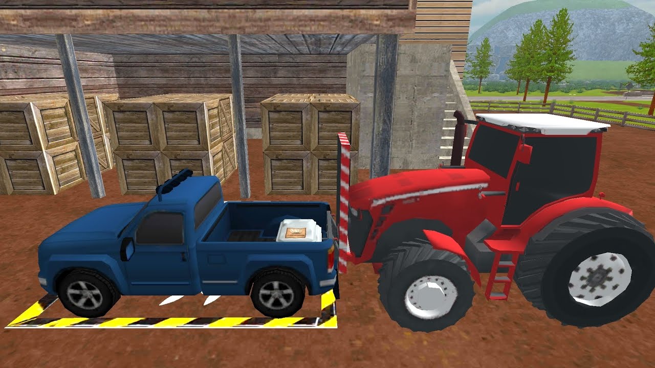Form simulator game Live Agriculture Tractor drive simulator game # ...