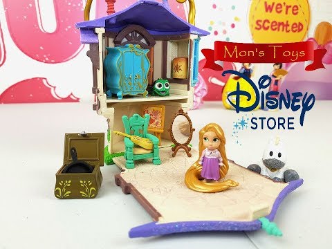 Disney Store Rapunzel Micro Playset Disney Animators Collection Littles Unboxing Part 1 YouTube