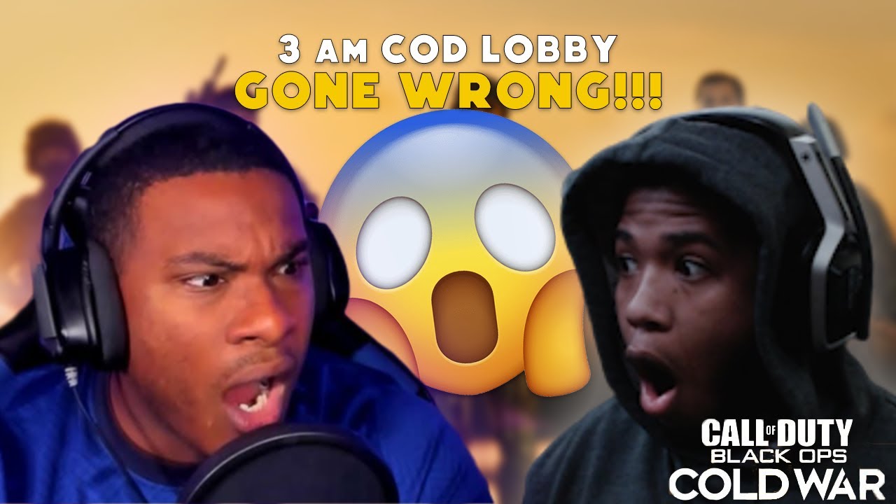 3AM COD LOBBY GONE WRONG!!! - YouTube