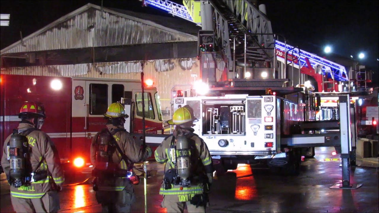 Burlington KY - Scene Video - 2 Alarm Commercial Fire - YouTube