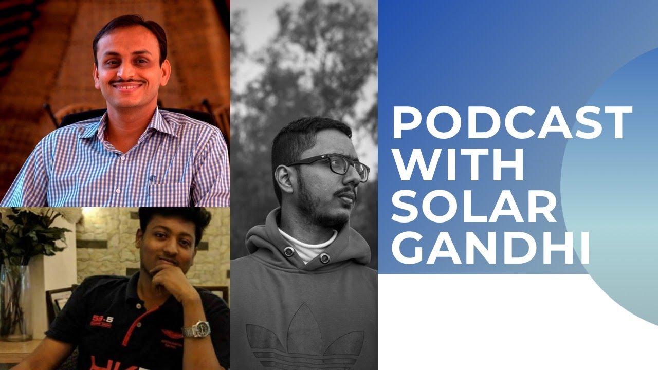 Podcast with Prof. Chetan Singh Solanki on Entrepreneurship and More | Energy Swaraj Foundation ...