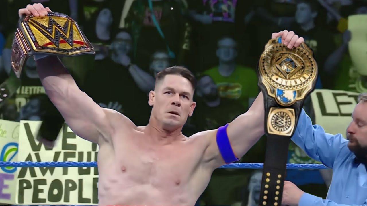 John Cena Wins Intercontinental Championship & Double Champion WWE ...