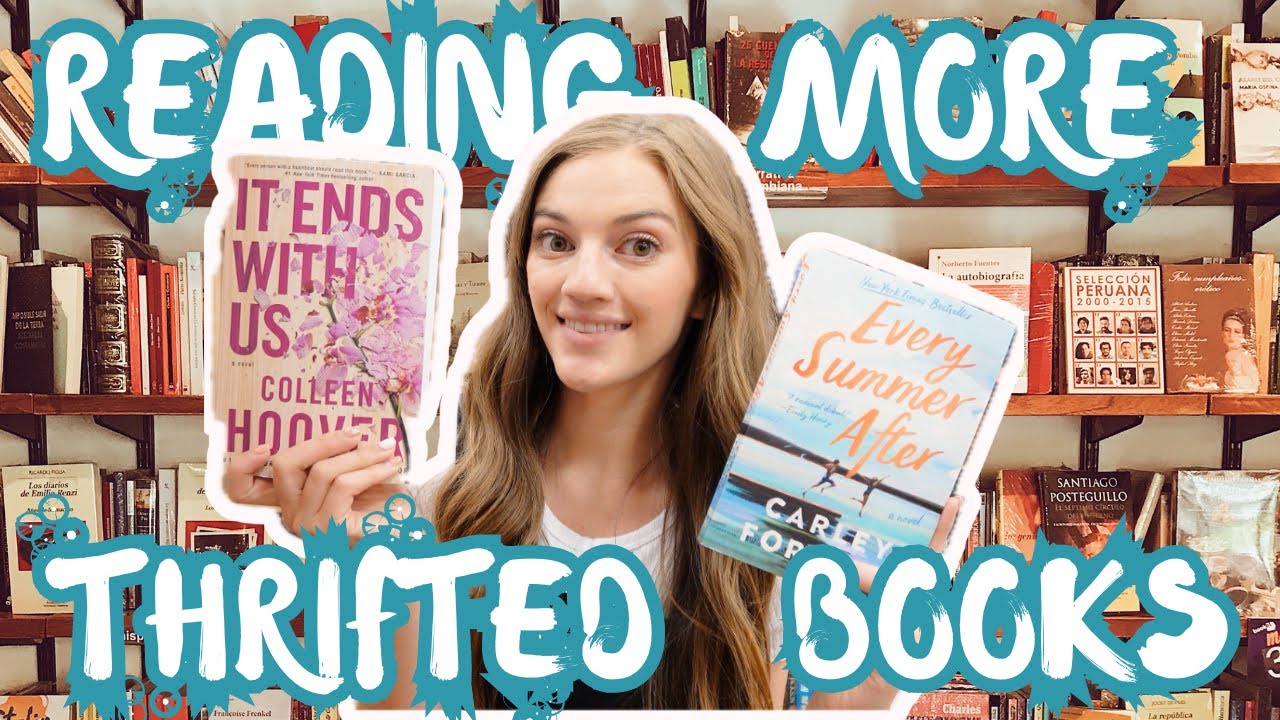 READING MORE THRIFTED BOOKS 📚 - YouTube