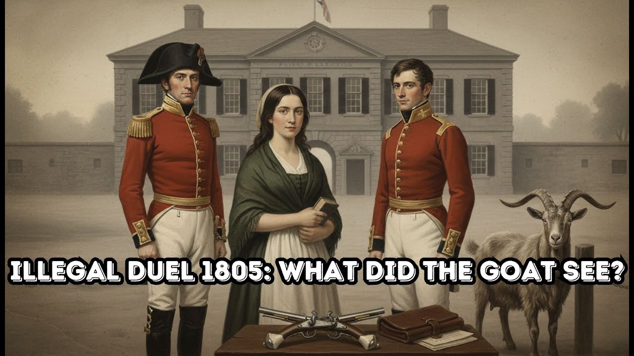THE FERMOY BARRACKS REGIMENTAL GOAT: THE WITNESSED DUEL OF 1805 - YouTube