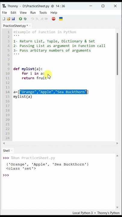 #97 - Functions in python [Part-16] | Python Tutorial | Praveen Kumar - YouTube