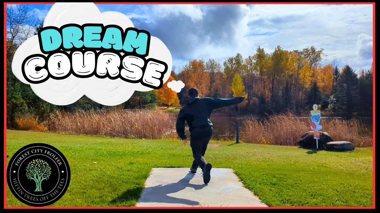 The Dream Disc Golf Course - Dreamaker White Tees - YouTube