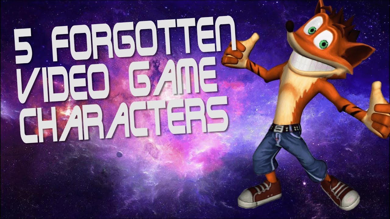 5 FORGOTTEN VIDEO GAME CHARACTERS - YouTube