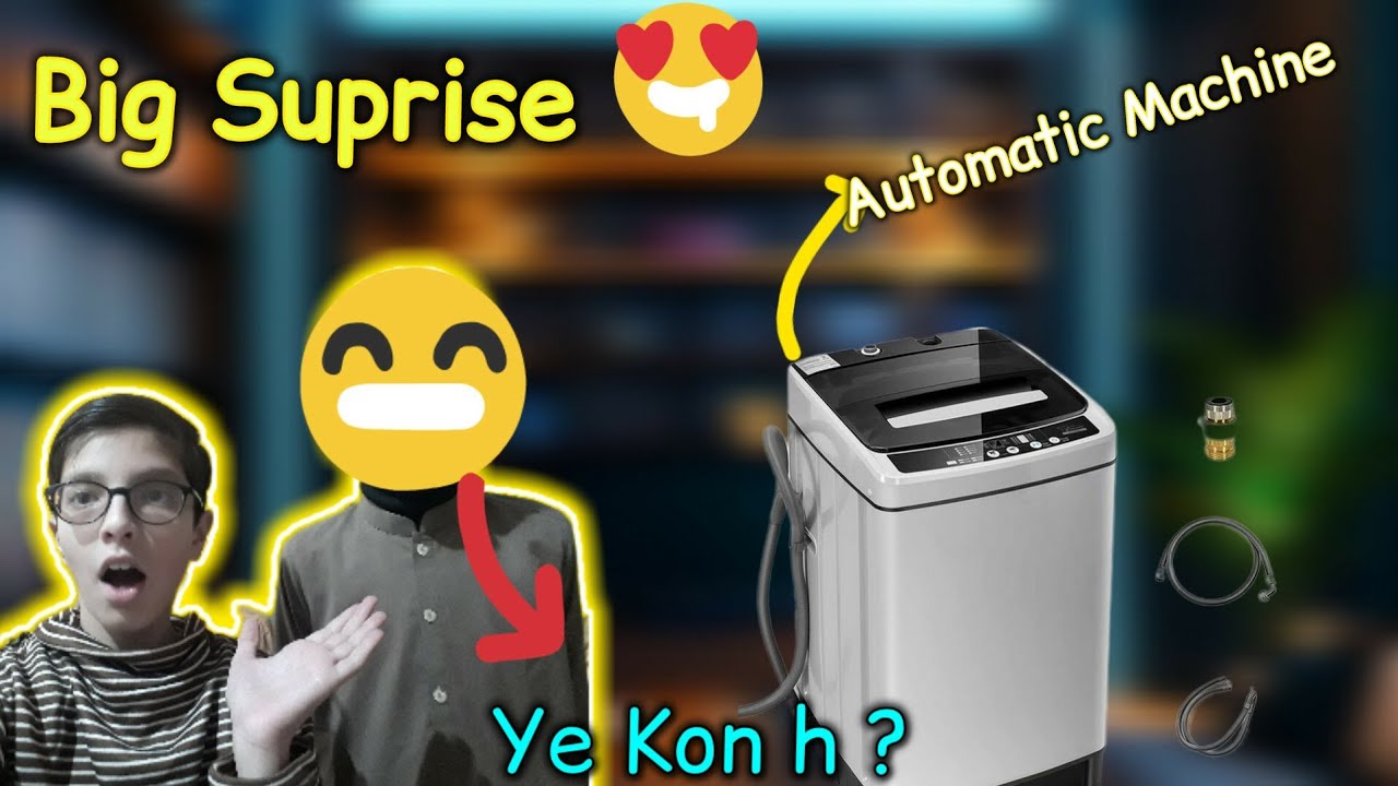 Unboxing Our New Automatic Washing Machine 😆 || Big Surprise Revealed 😲 ...