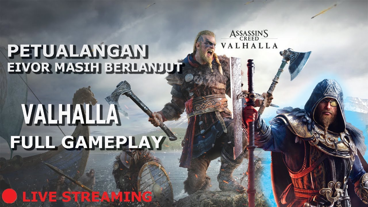 🔴 LIVE! Assassins Creed Valhalla Indonesia! Part 3 - YouTube