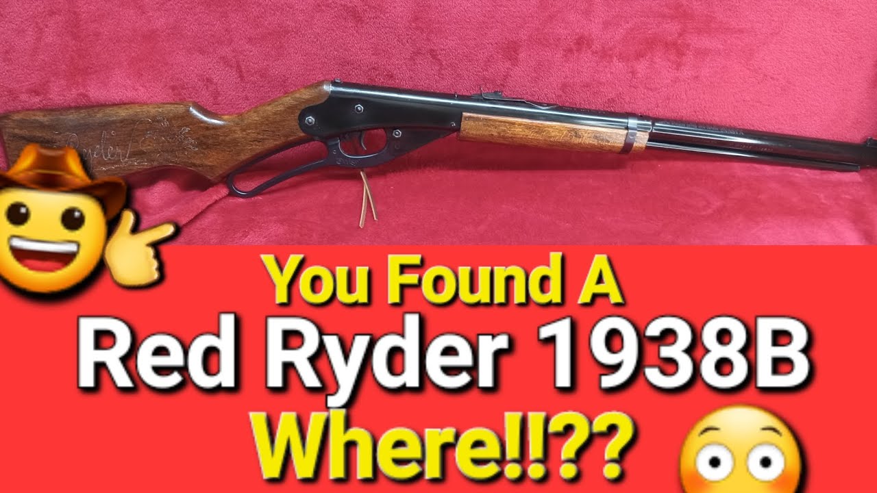 Red Ryder 1938B Found In A Odd Place! - YouTube