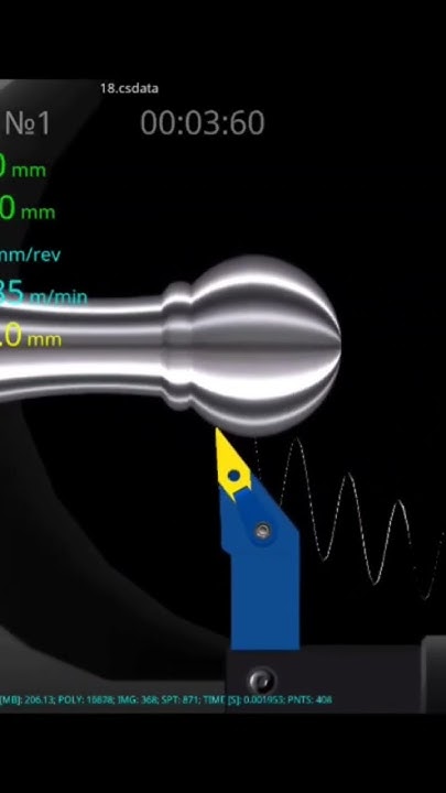 برنامج الخراطة بإستخدام اوامر الفانوك Lathe cnc Program 10 using Fanuc G-codes (g73 - YouTube