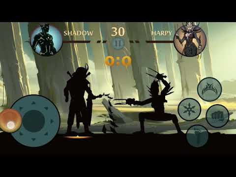 Shadow fight 2 special edition defeating harpy in hot ground score ...