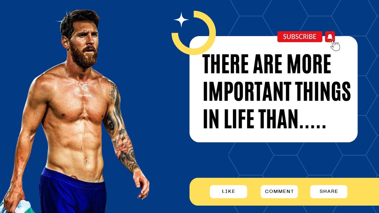 "Chasing Dreams: 10 Inspirational Quotes from Lionel Messi to Motivate ...