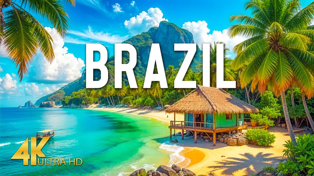 FLYING OVER BRAZIL 4K UHD –Aerial Views of Rio, Iguazu Falls & Scenic ...