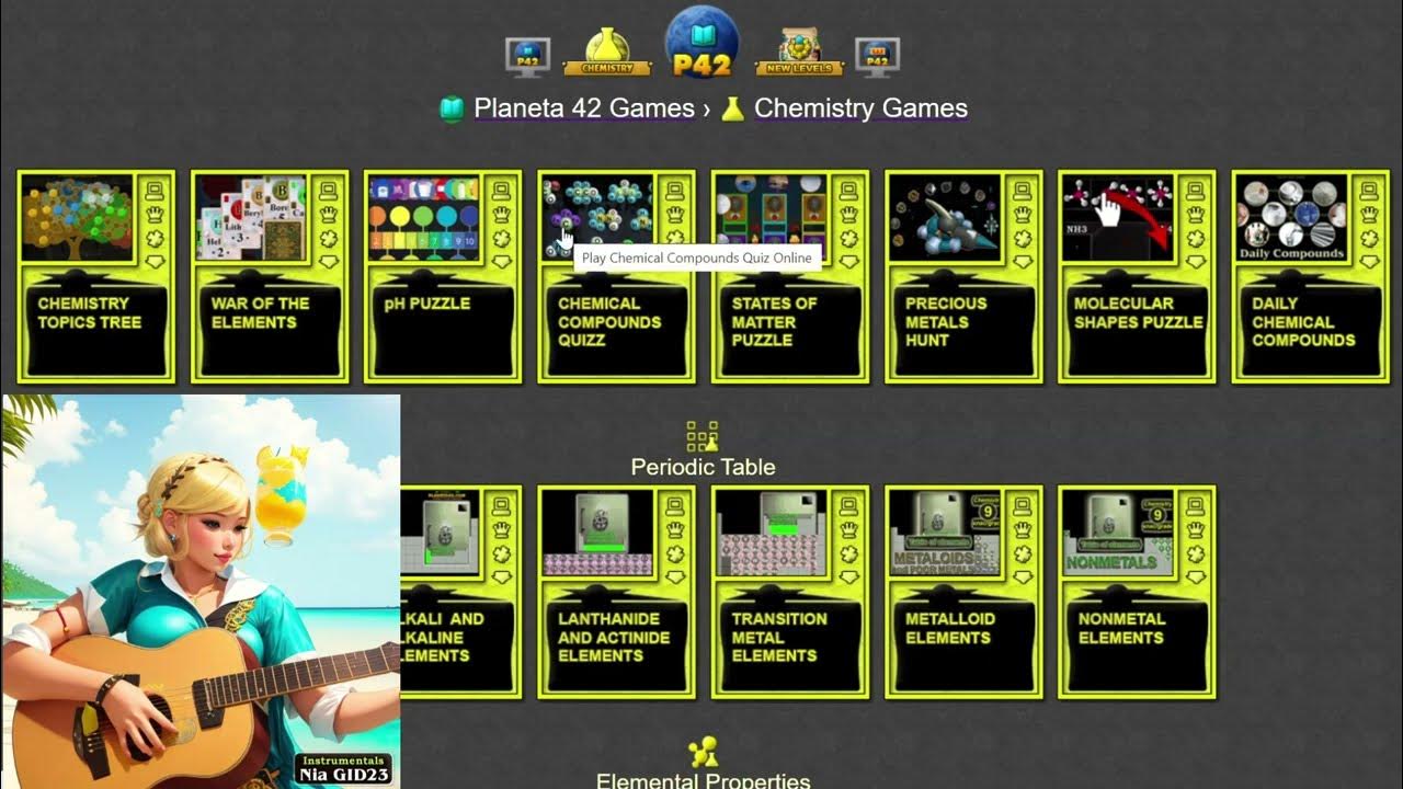 Planeta 42 Chemistry Games Preview 🧪🧩🎓 - YouTube