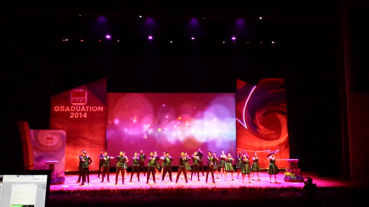 ITE Show Choir at ITE Graduation Ceremony 2014 - YouTube