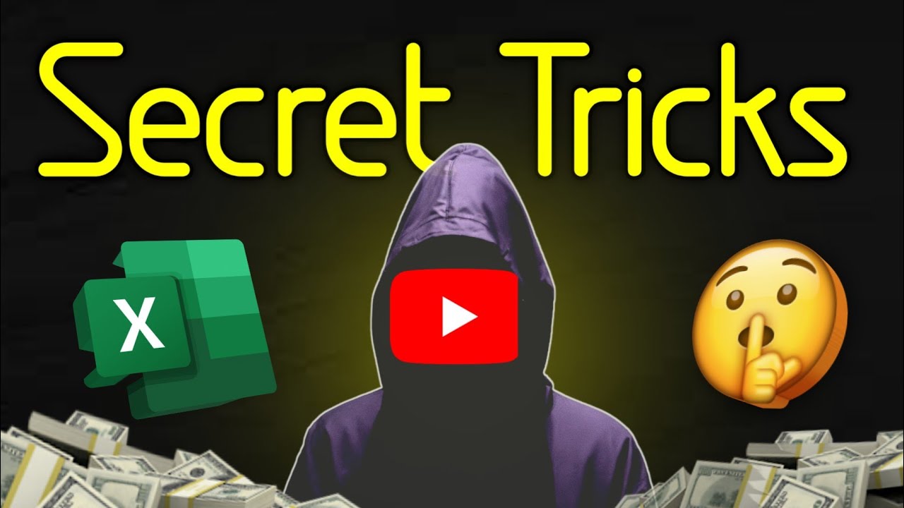 🔥 Secret Excel Hacks only legends know 💡 - YouTube