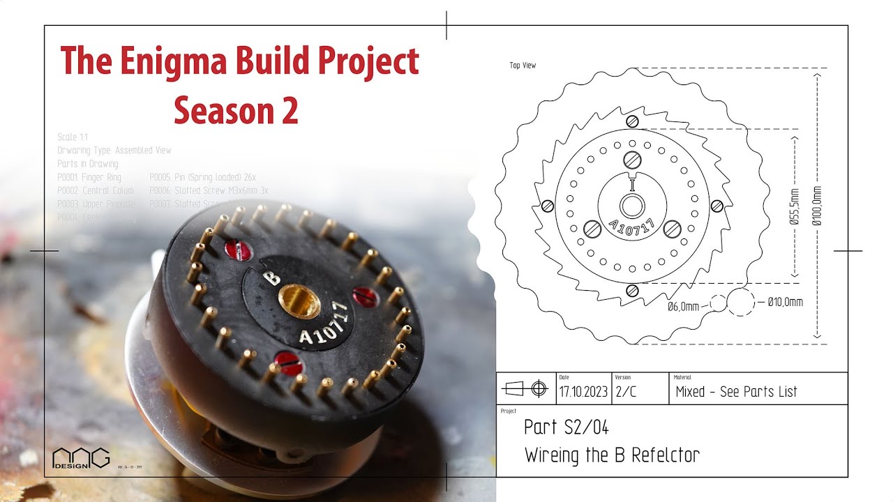 The Enigma Build Project - s2e4 Wireing and Assembly - YouTube