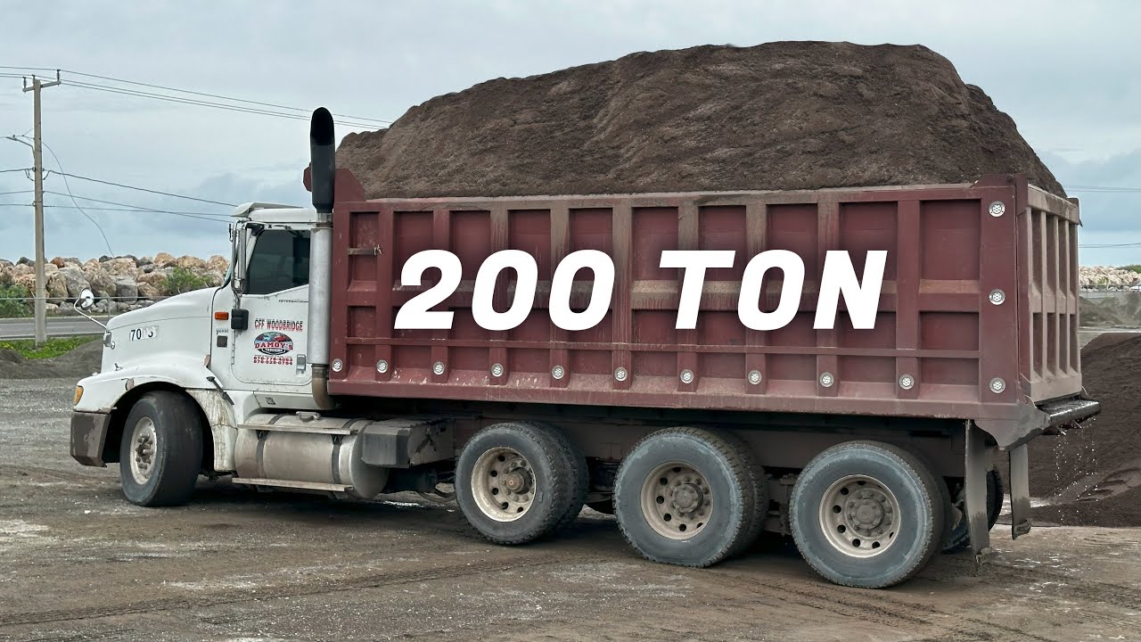 Trucks are hauling 200 tons of material from Shagore to Harbour View ...