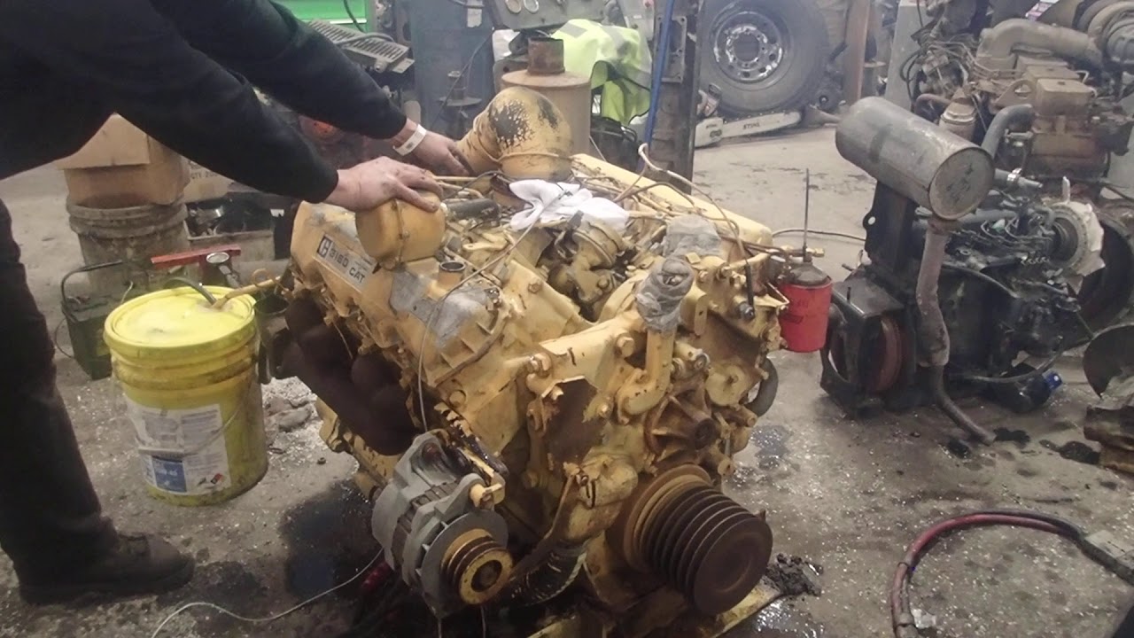 CAT 1160 ENGINE W BB - YouTube