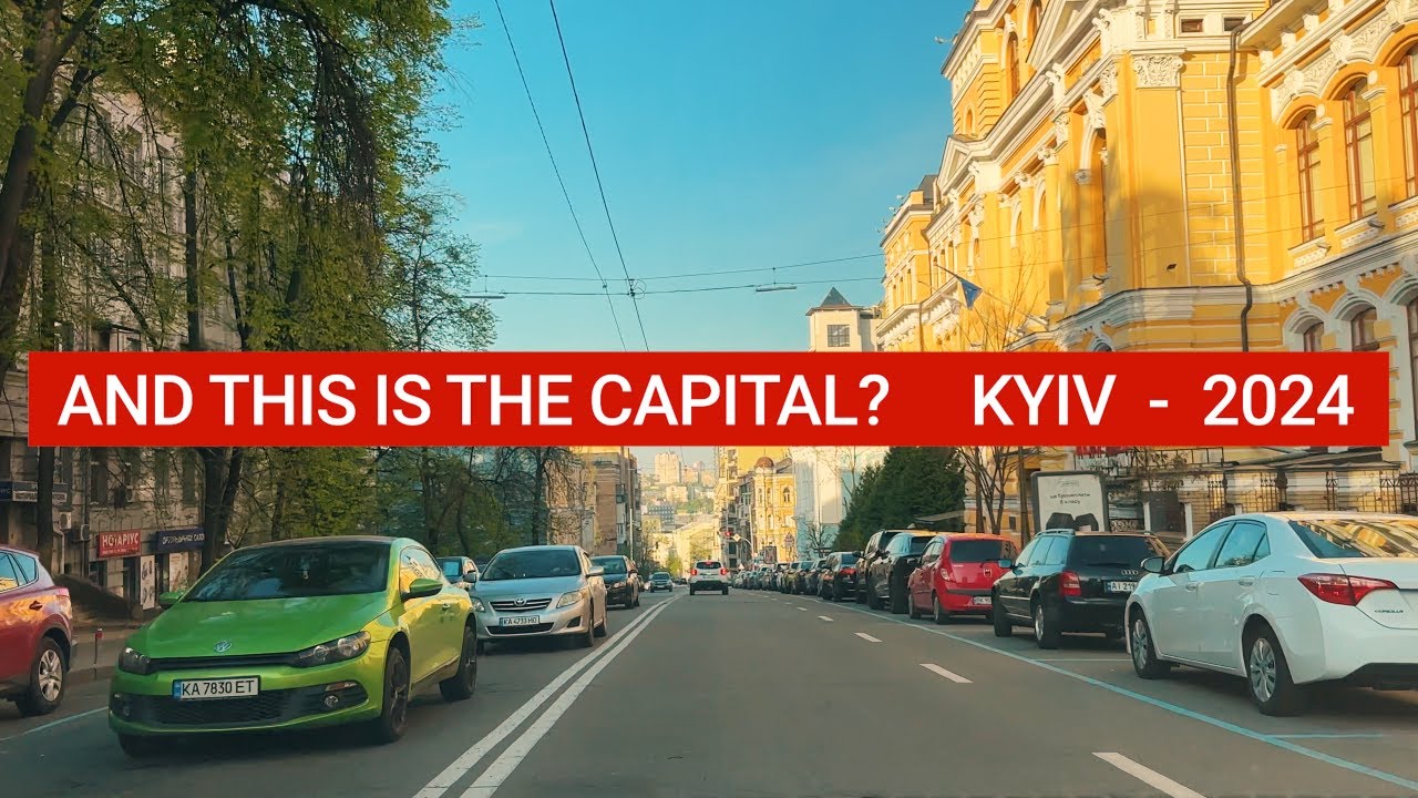 MORNING DRIVE THROUGH KYIV CITY | 4K - YouTube