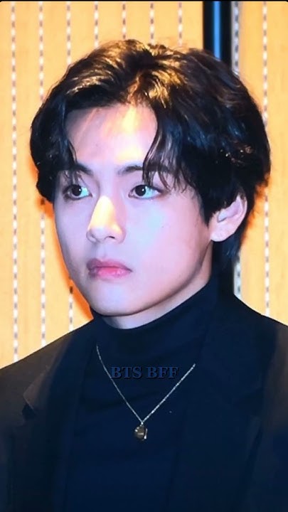 He looks perfect 💜TAEHYUNG at the studio of the CJ ENM Center #taehyung #bts #bangtan #shorts ...