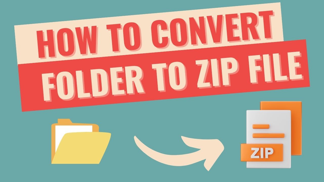 How To Convert Folder To ZIP File YouTube How To Convert Folder To ZIP File YouTube