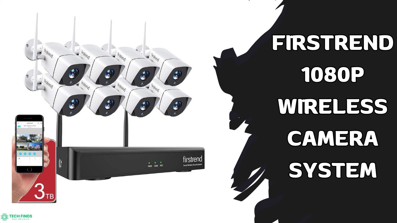 Firstrend 1080P Wireless Camera System with Motion Detection - YouTube