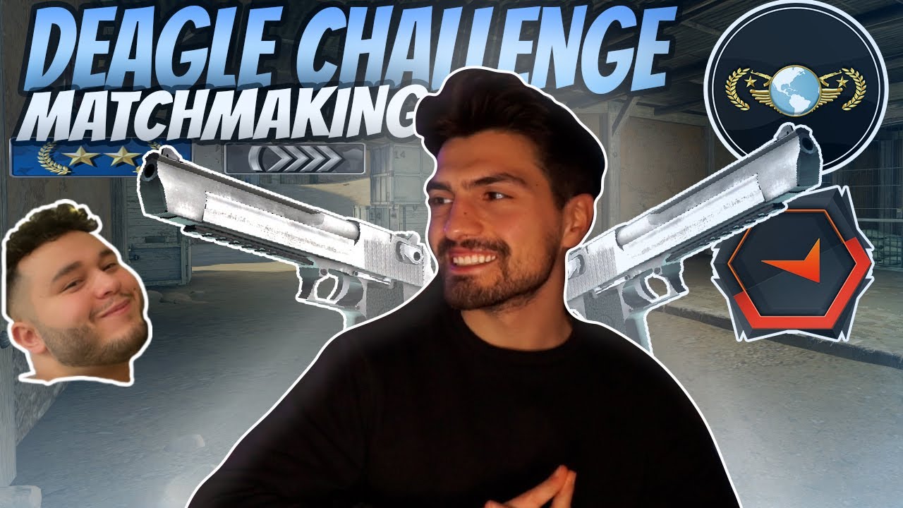 FACEIT Duo spielt ONLY DEAGLE CHALLENGE - CS:GO Matchmaking - YouTube