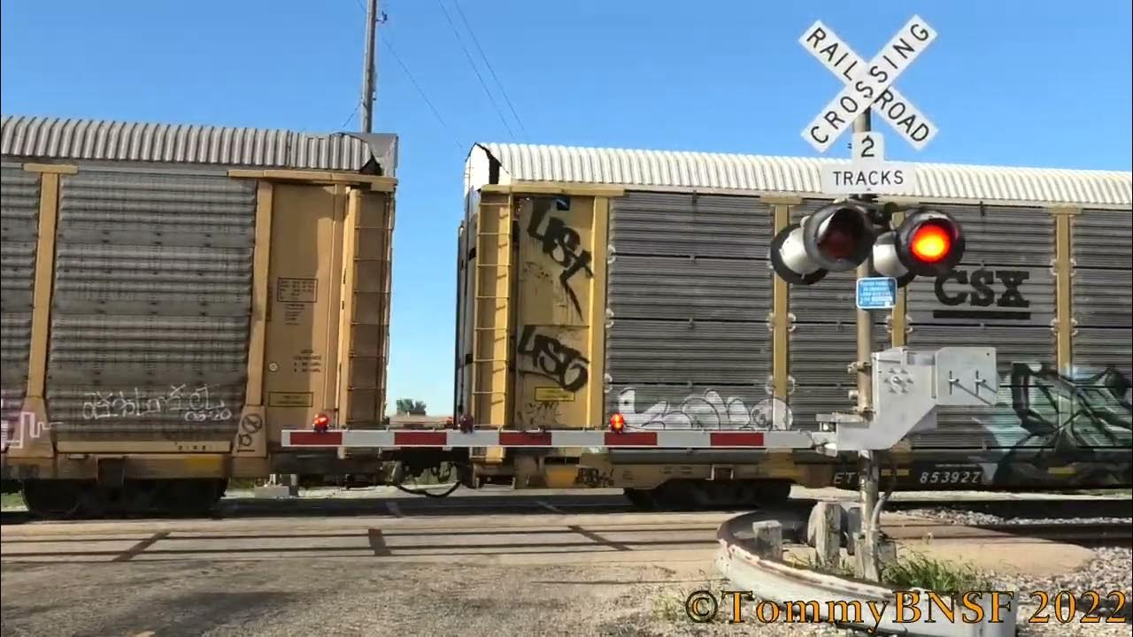 BNSF 4740 West in Edelstein, IL 9/22/22 - YouTube