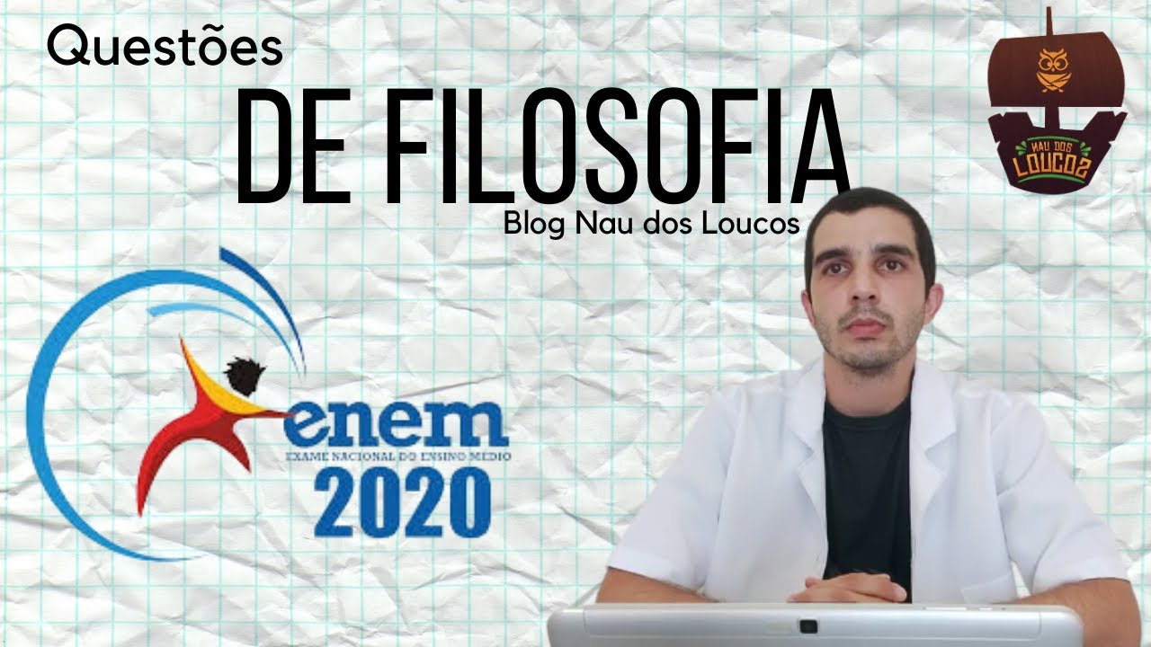Questões de Filosofia do Enem 2020 - YouTube