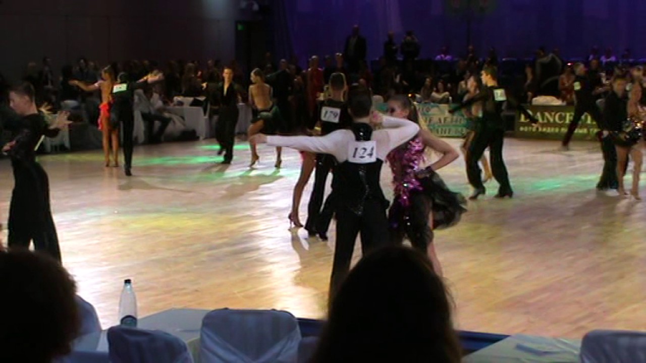 WDSF Youth Latin 1/8 jive Kirill Germanov - Alexandra Chobotova - YouTube