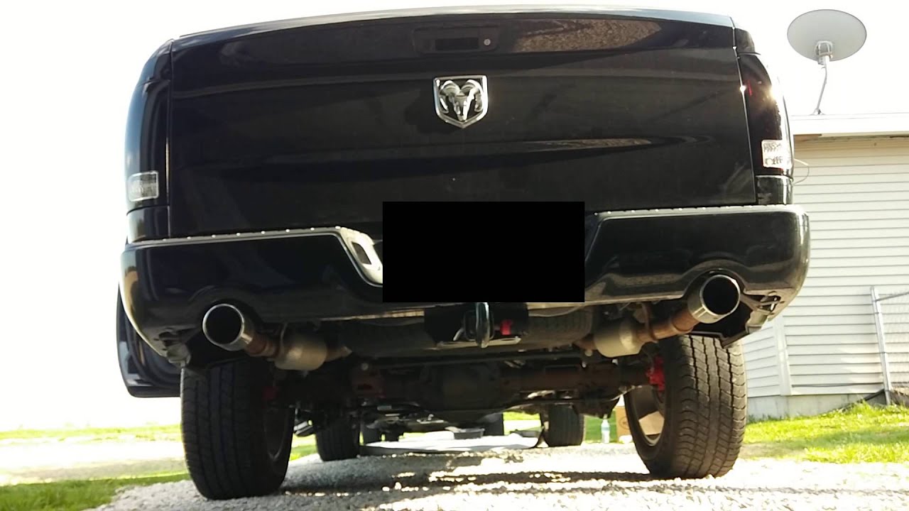 2012 Ram express mufflex dodm80 - YouTube