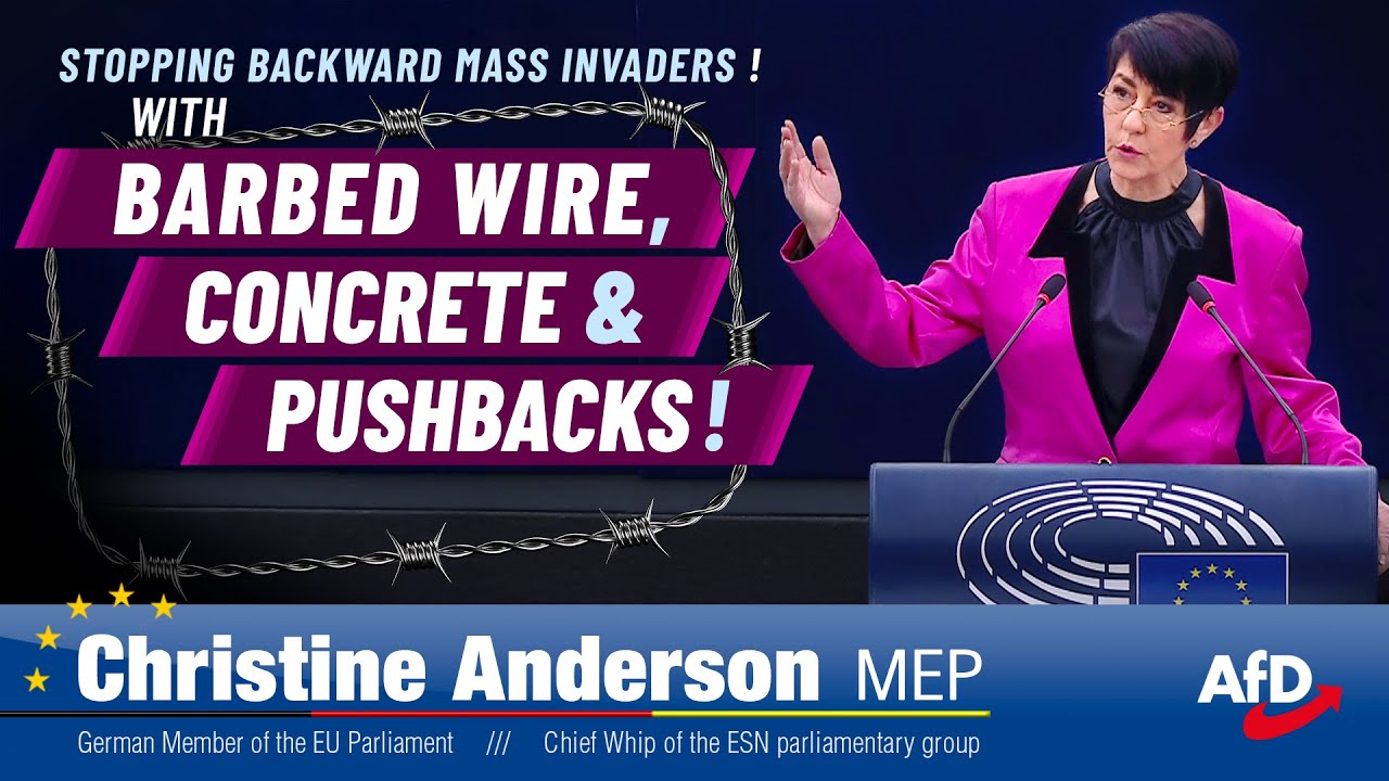 We need BARBED WIRE, CONCRETE and PUSHBACKS! - NOW! - YouTube