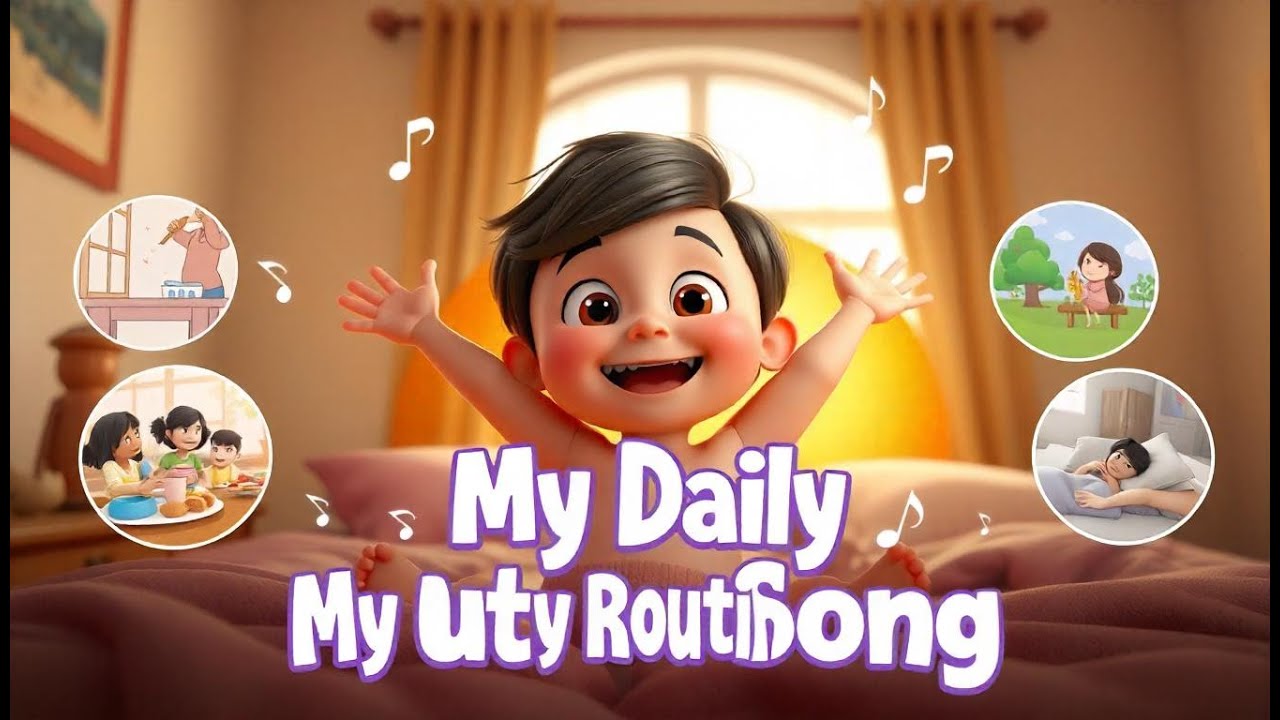 My Daily Routine Song | Kids Nursery Song. - YouTube