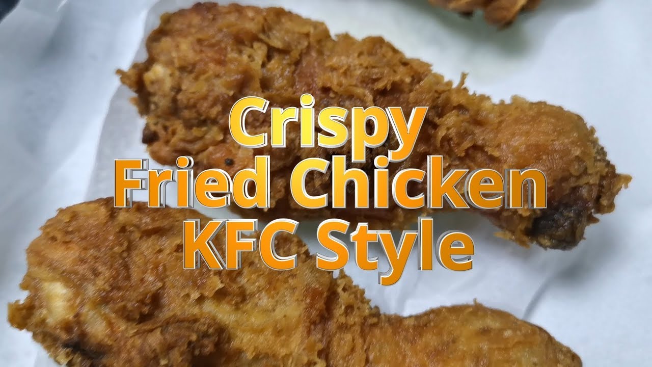 Crispy Fried Chicken | KFC Style Chicken | Broast Recipe | چکن بروسٹ ...