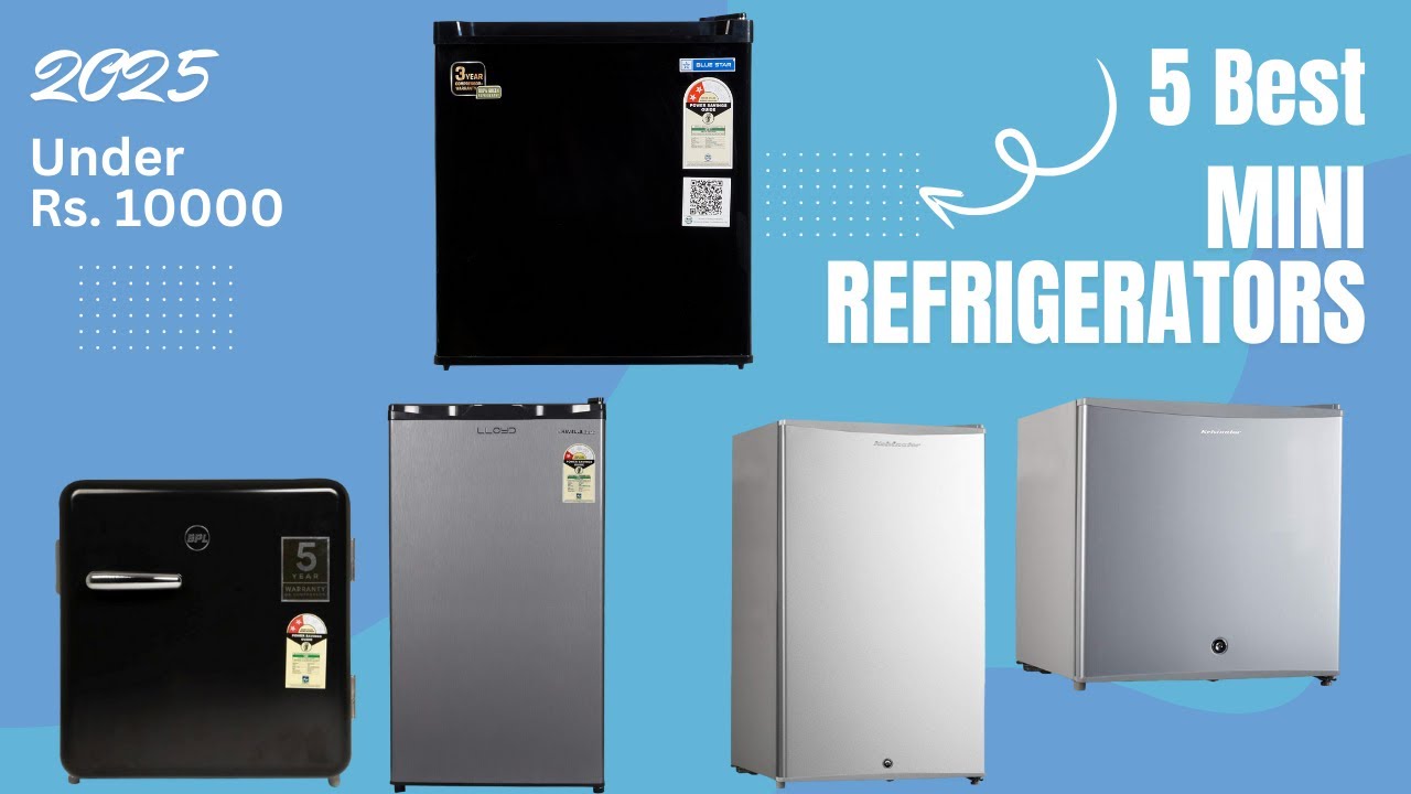 5 Best Mini Refrigerators | Fridge under 100 Litre | Top Single Door ...