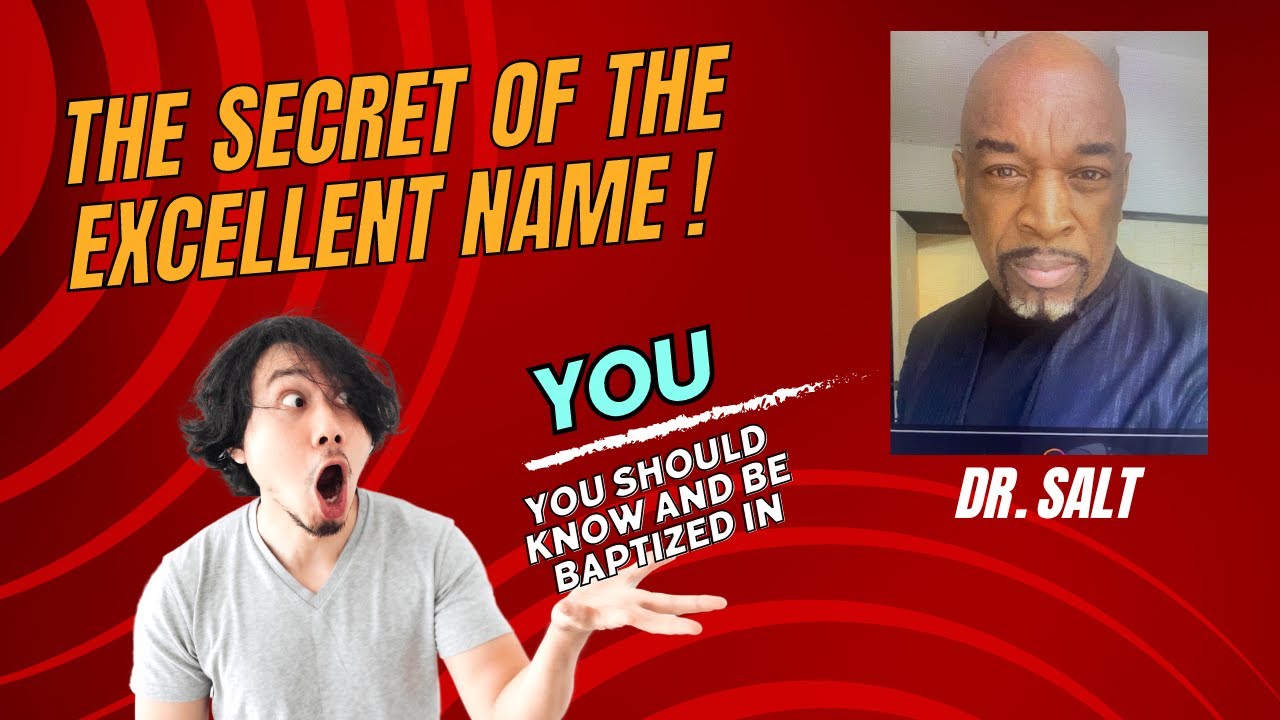 The Secret of The Excellent Name 08052024 - YouTube