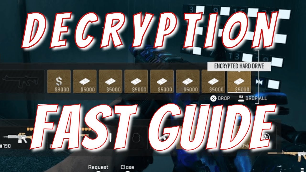 Mw2 Dmz *DECRYPTION* Fast Guide!!! - YouTube