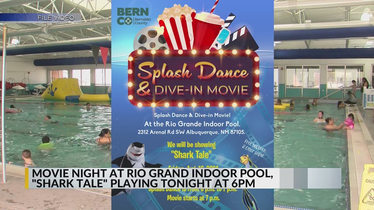 Splash Dance and Dive-In movie at Rio Grande Indoor Pool - YouTube